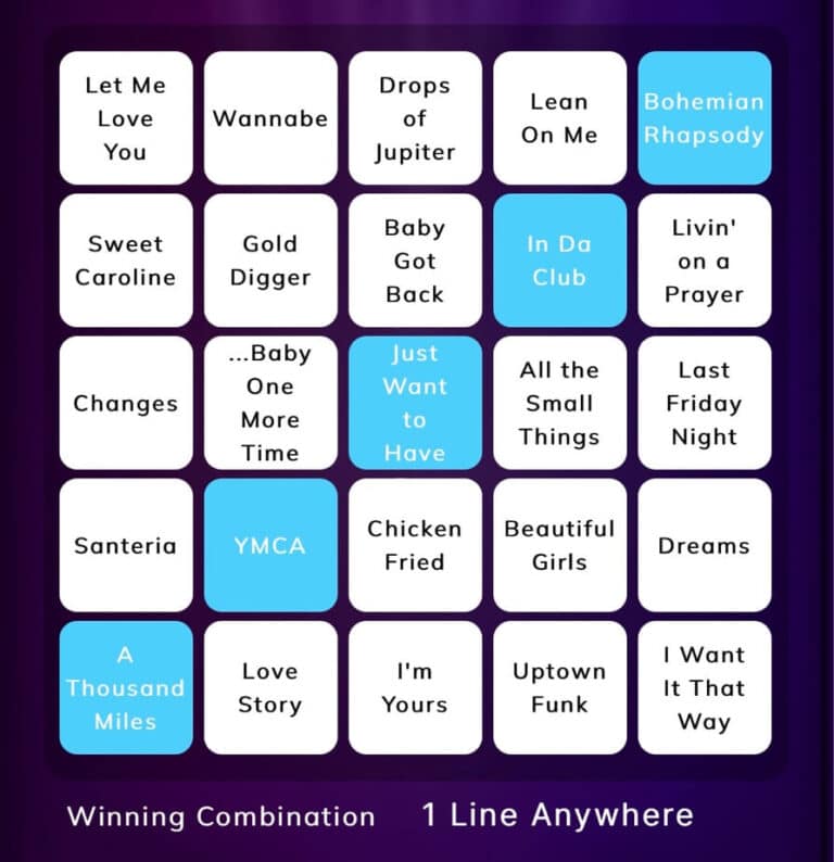 DIY: How To Create Your Own Bingo Game - Muzingo | Online Music Bingo Game